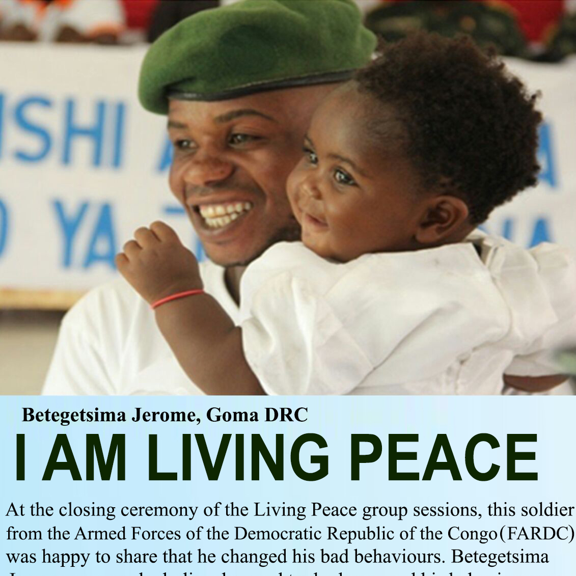 Living Peace Promotes Positive Change with Storytelling in DRC