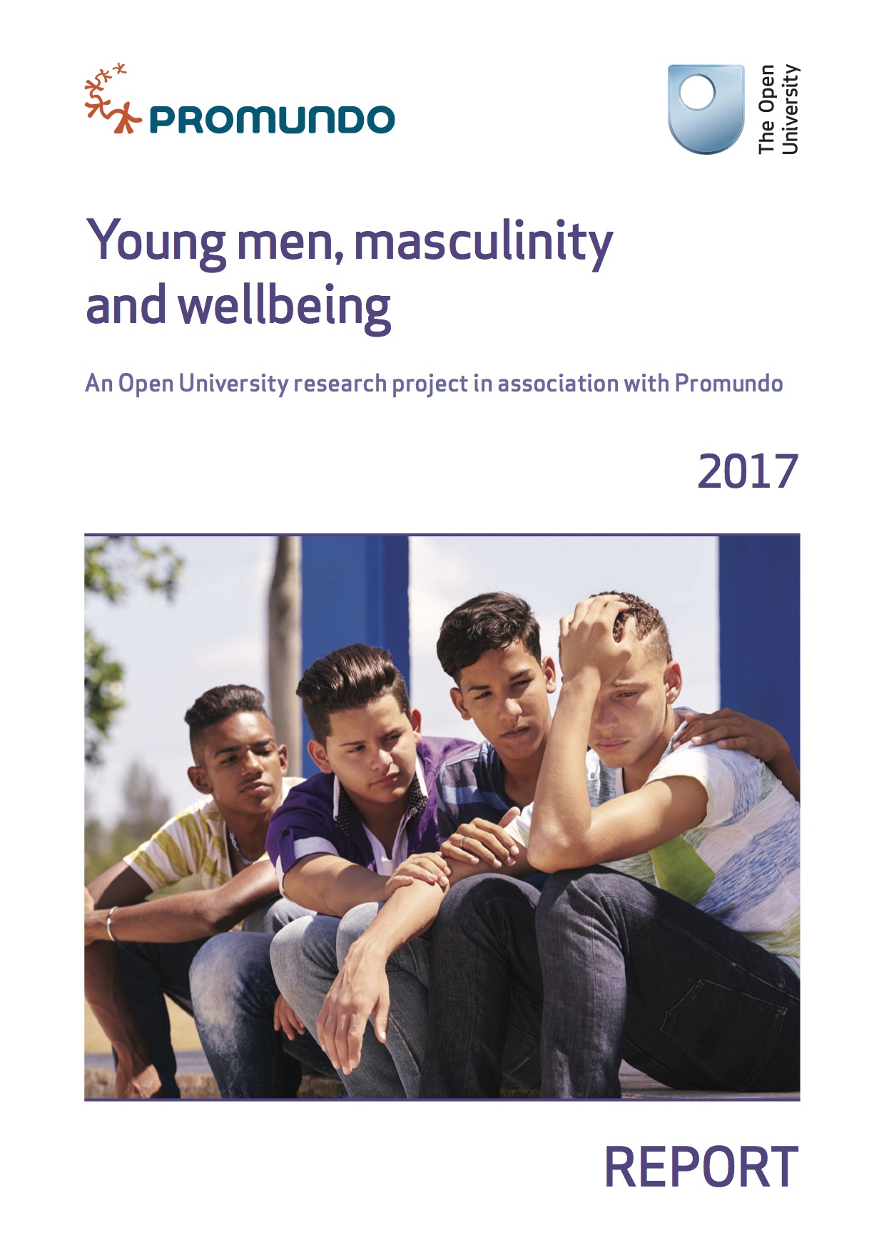 Young men, masculinity and wellbeing: An Open University research ...