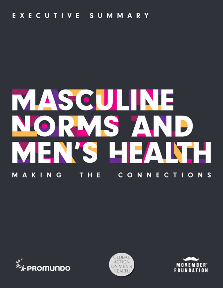 Masculine Norms and Men’s Health: Making the Connections: Executive ...