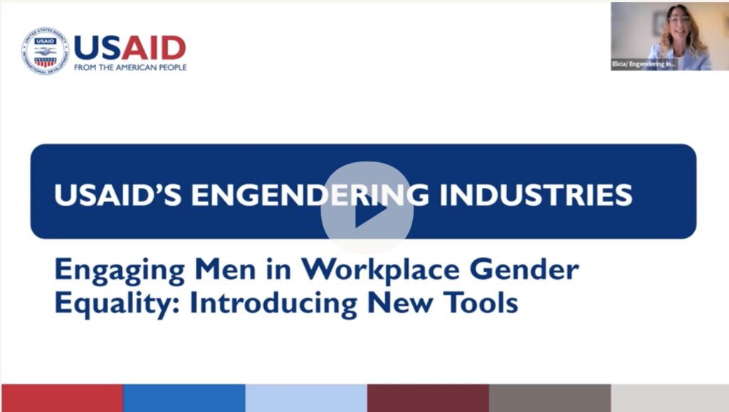 Engaging Men for Gender Equality in the Workplace Manual | Equimundo
